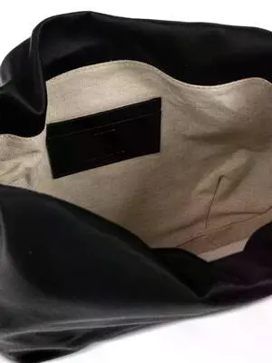 LIFFNER Satin Drawstring Shoulder Bag