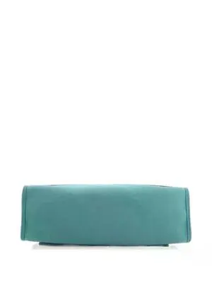 Hermès Herbag Zip Leather And Toile 31 Shoulder Bag