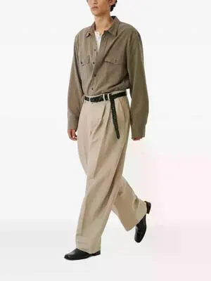 Studio Nicholson Plaited Calf Leather Belt