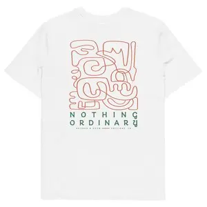 ANCHOR & CREW Sixteen Nothing Ordinary Editions Organic Cotton T-shirt - White