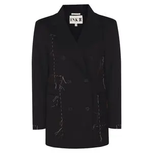 IN.K II Hand-color Stitch Loosefit Blazer