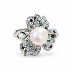 NINEMOO Iris De Lune Pearl Ring