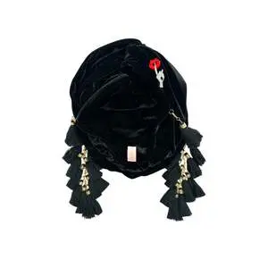 JULIA CLANCEY Shhh Chacha Turban - Black