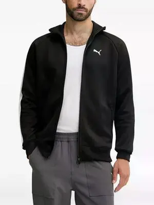 PUMA T7 Logo-embroidered Panelled Jacket