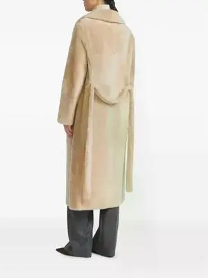 YVES SALOMON Reversible Belted Coat