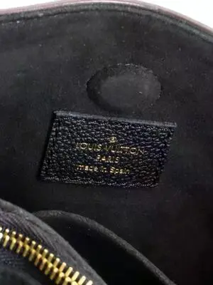 LOUIS VUITTON Vendome Tote Monogram Canvas With Leather Bb Shoulder Bag - Black