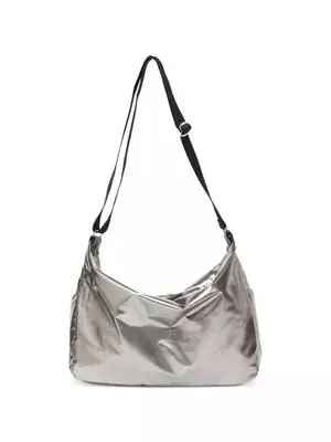 JACK GOMME Joy Light Metallic-effect Shoulder Bag - Silver