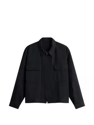 Woolrich Alaskan Zip-up Flap-pocket Shirt Jacket