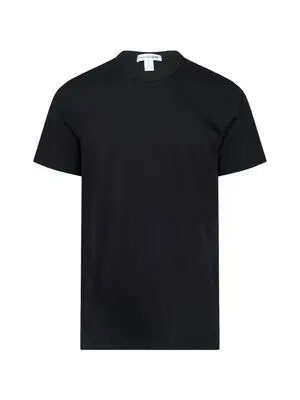 Comme Des Garçons Logo-print Cotton T-shirt - Blue
