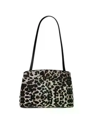 LIFFNER Pushlock Leopard-print Shoulder Bag
