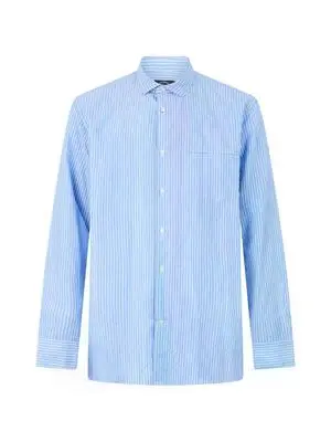 Paul & Shark Striped Long-sleeve Shirt - Blue