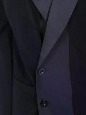 Sacai Satin-lapel Cardigan