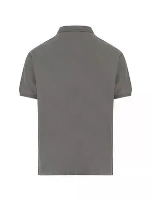 Emporio Armani Logo-patch Cotton Polo Shirt