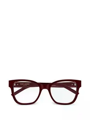 Saint Laurent Cat-eye Frame Glasses - Red