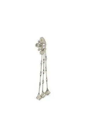 Rabanne Crystal-embellished Drop Earrings