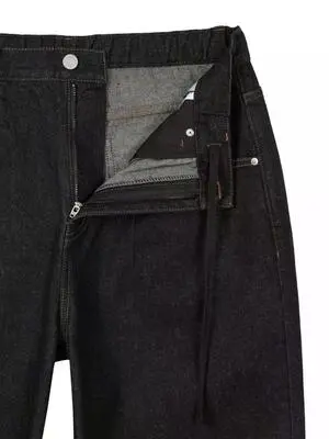 STUDIO TOMBOY Concealed-drawstring Straight-lrg Jeans