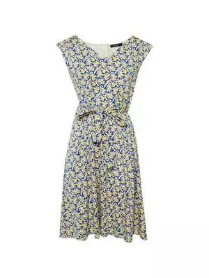 Max Mara Floral-print Midi Dress