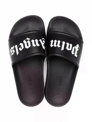 Palm Angels Logo-print Pool Slides