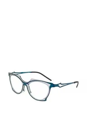 PARASITE Camelia 1 Geometric-frame Glasses - Blue