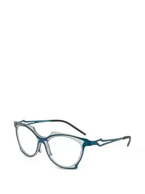PARASITE Camelia 1 Geometric-frame Glasses - Blue