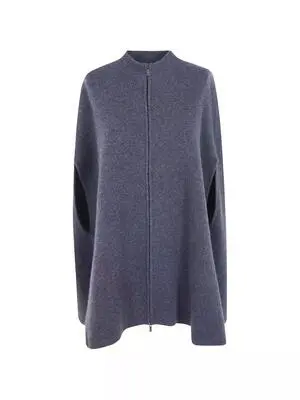 GENTRYPORTOFINO Zip-up High-neck Cape