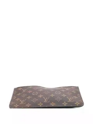 LOUIS VUITTON Neverfull Pochette Monogram Canvas Large Pouch