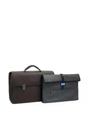 PIQUADRO Logo-plaque Briefcase