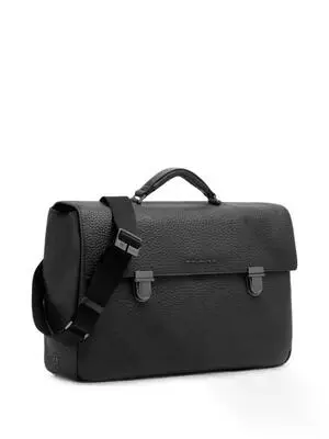 PIQUADRO Grained Briefcase - Black