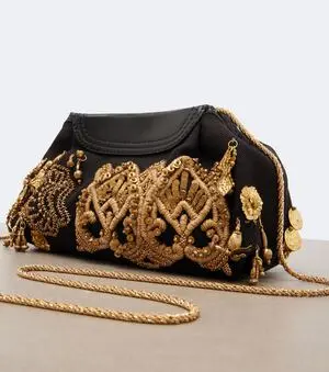 Dries Van Noten Small Embellished Crossbody Bag