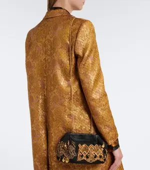 Dries Van Noten Small Embellished Crossbody Bag