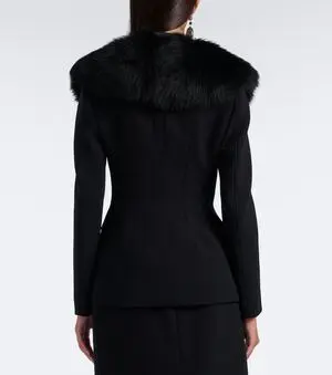Dolce & Gabbana Dg Wool-blend Jacket