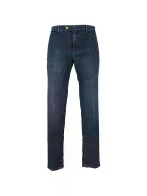 Incotex Faded Straight-leg Jeans