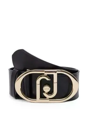 Liu Jo Leather Bustier Belt - Black