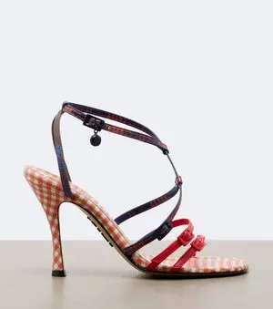 Loewe X Cosima Von Bonin New Comic Leather Sandals - Multicoloured