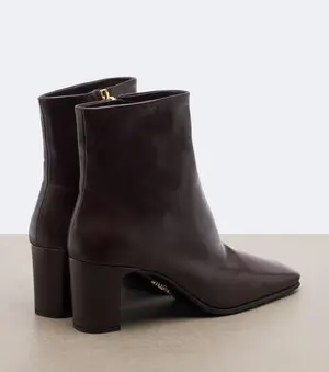 Prada Leather Ankle Boots