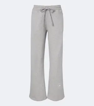 Adidas By Stella McCartney Cotton Jersey Sweatpants