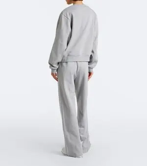 Adidas By Stella McCartney Cotton Jersey Sweatpants