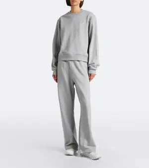 Adidas By Stella McCartney Cotton Jersey Sweatpants