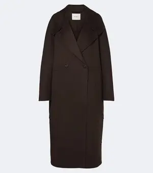 LISA YANG Double-breasted Wool And Cashmere Coat