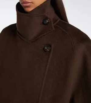 LISA YANG Double-breasted Wool And Cashmere Coat