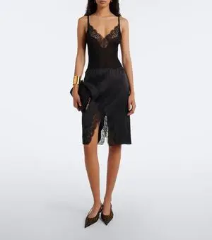 Saint Laurent Secret Leopard-print Slingback Pumps
