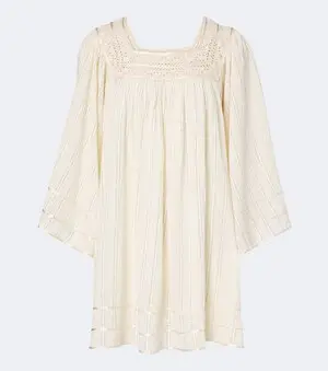 Rixo Estele Lurex® Cotton-blend Kaftan