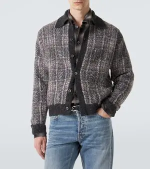 Our Legacy Evening Wool And Cashmere-blend Cardigan