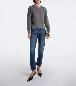 TOTEME Wool And Cotton Sweater