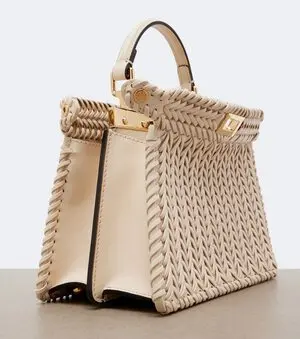 Fendi Peekaboo® Petite Leather Top-handle Bag