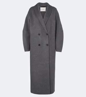 LISA YANG Double-breasted Wool And Cashmere Coat