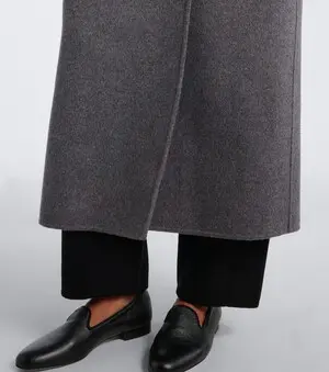LISA YANG Double-breasted Wool And Cashmere Coat