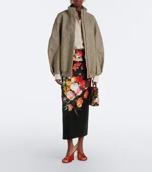 Dries Van Noten Small Sequined Patchwork Top-handle Bag