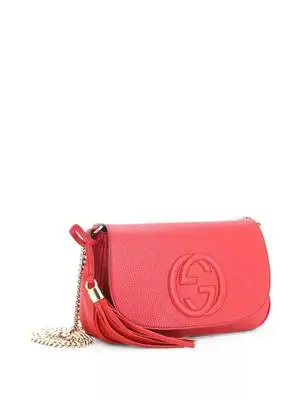 Gucci Soho Chain Leather Medium Crossbody Bag