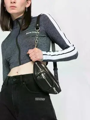 Palm Angels Logo-print Zip-front Track Top